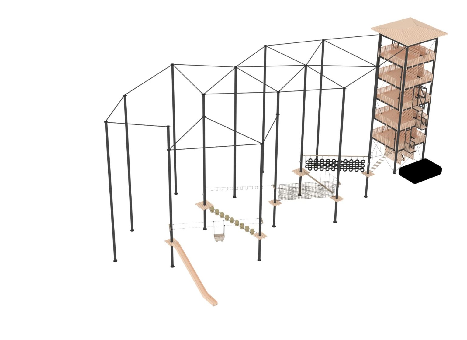 High Ropes | Extreme Height Challenges | 270 Climbing