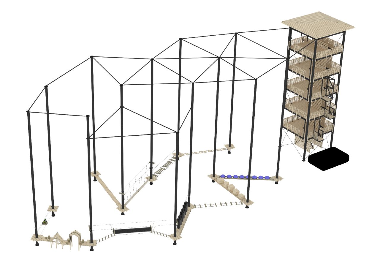 Low Ropes | Fun Outdoor Adventure | 270 Climbing